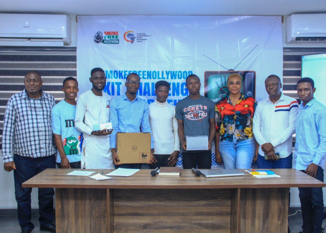 CAPPA Awards Winners of #SmokeFreeNollywood Skit Challenge – BONews Service